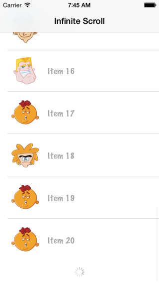 Github Jigarminfinite Uiitableview Scroll Infinite Uitableview Scroll In Swift Language