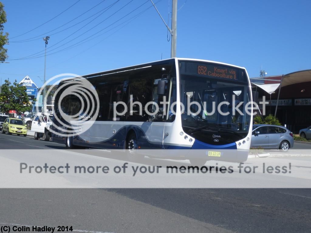 Optare Tempo trial bus