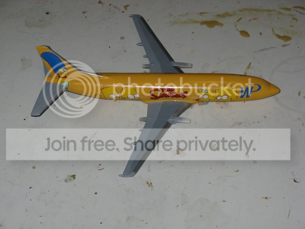 B737 'The Simpsons' - Finished - Airliner II Group Build - Britmodeller.com